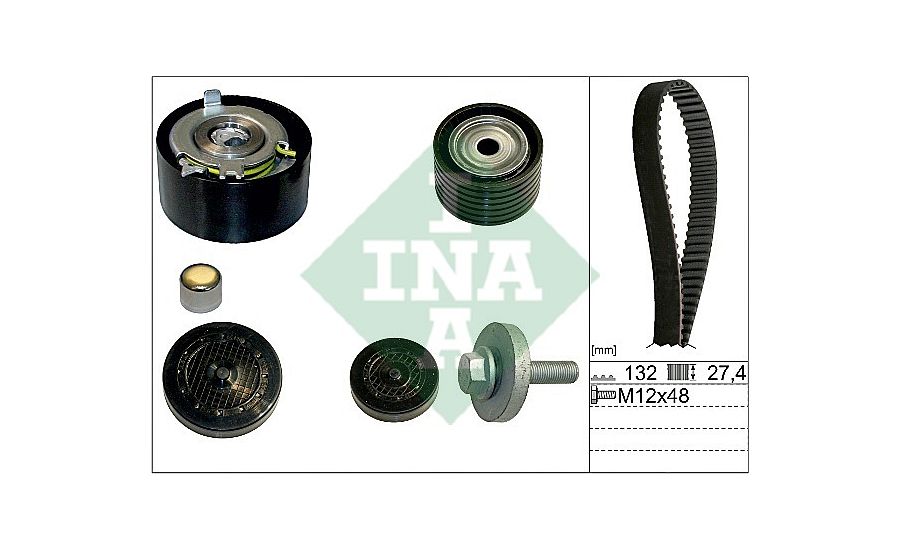 Rozvodová sada RENAULT FLUENCE 1.6 16V (L301, L30F, L30P, L30R), 1598ccm 81kw, 02/2010 a výše, sedan